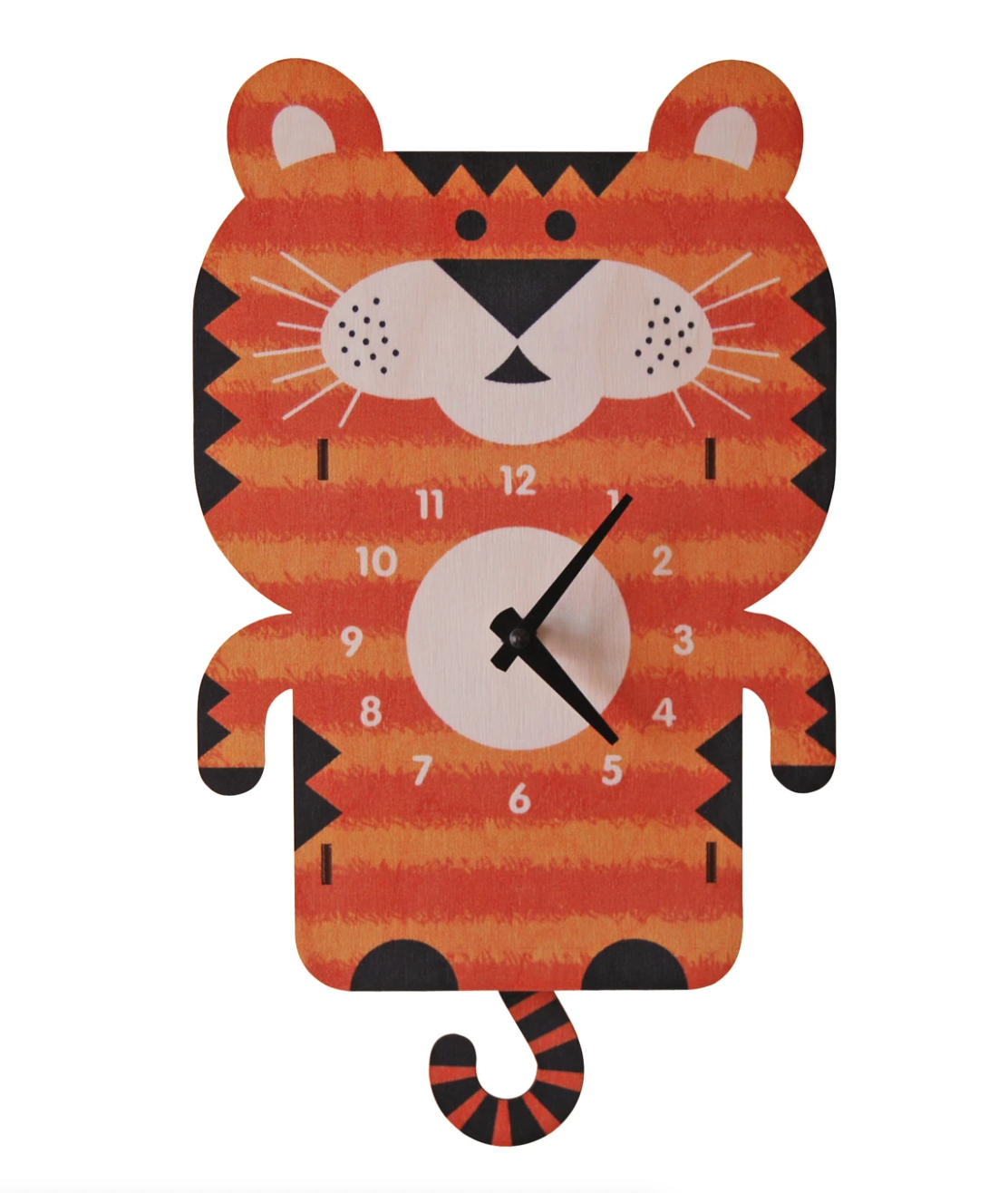 Tiger Pendulum Clock | Kunzler Studios