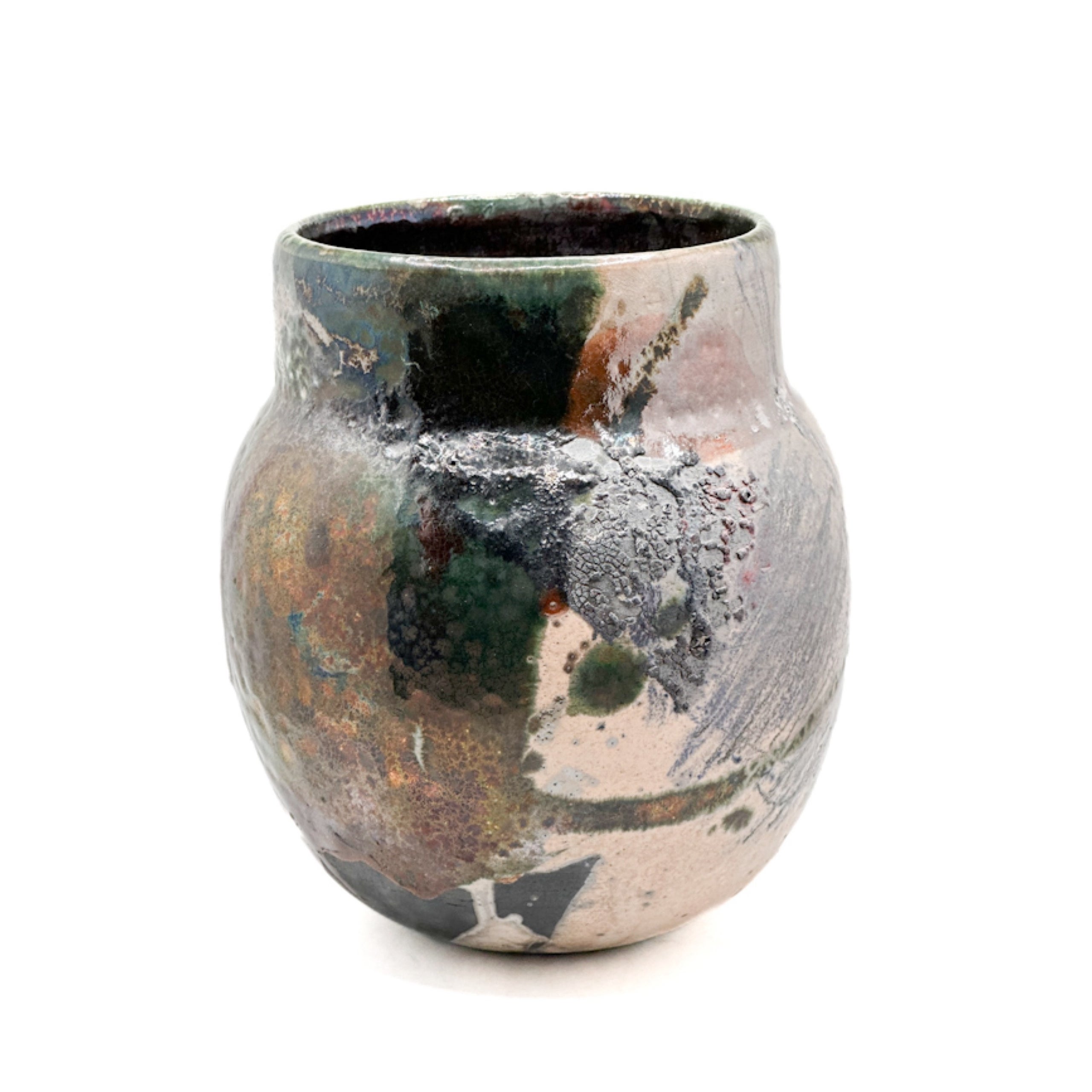 Amanda Rhoads - Raku Vase | Kunzler Studios
