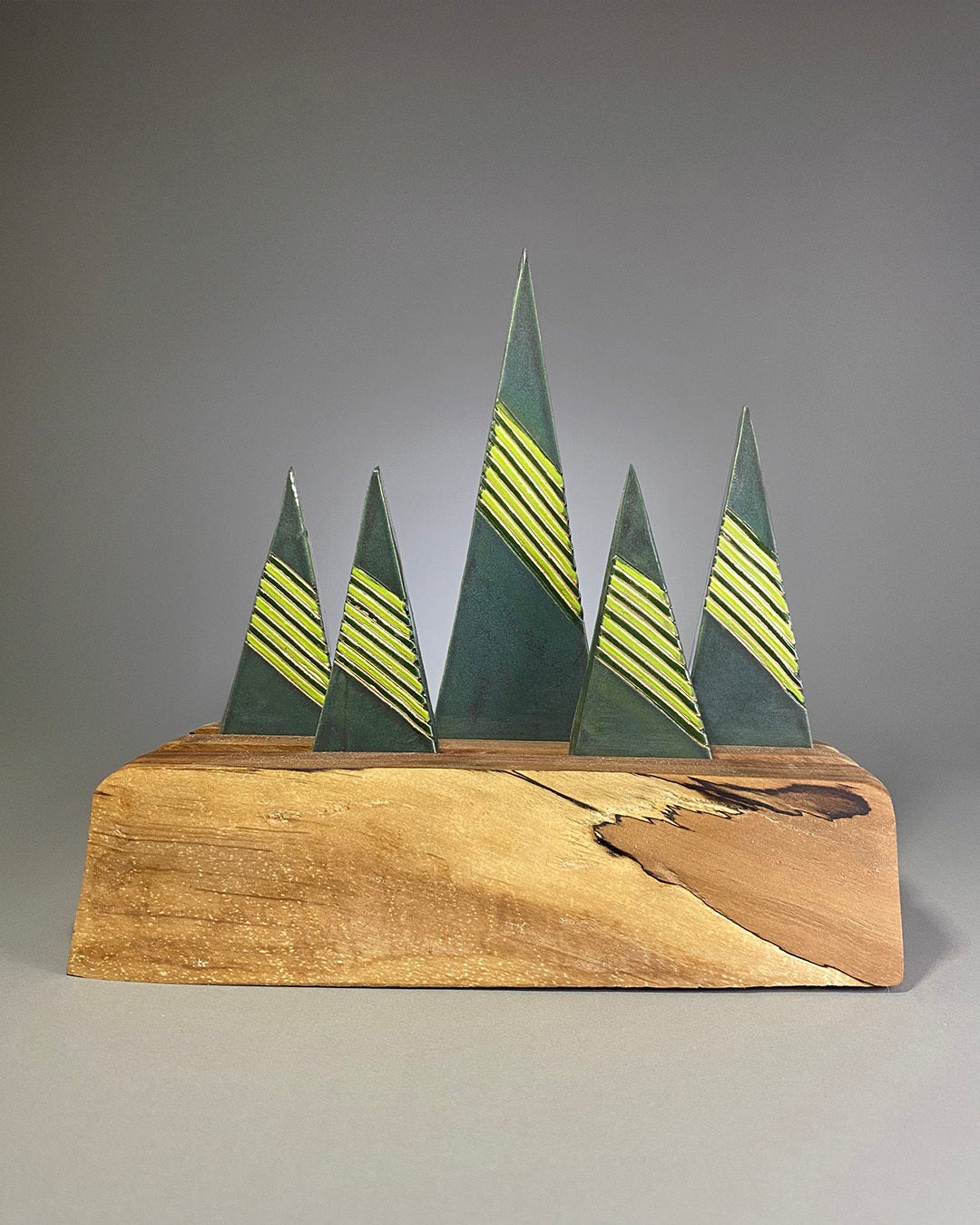 Rowen Red Thread - Five Diagonal Tree Block | Kunzler Studios