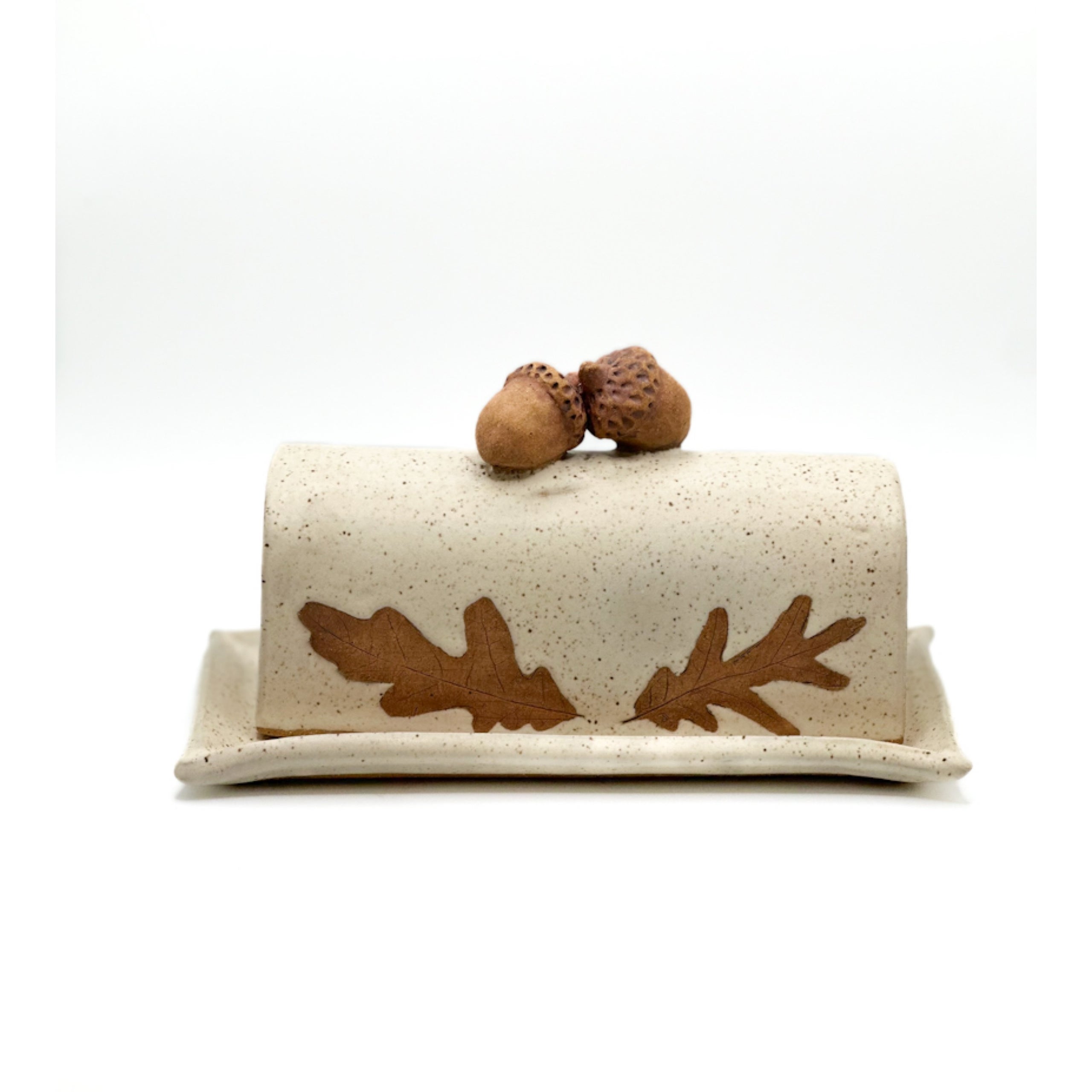 Tess Cody Ceramics - Acorn Butter Dish | Kunzler Studios